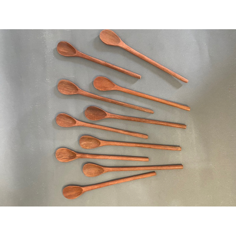 Kit mini colher de madeira molho lembrancinha eventos | Shopee Brasil