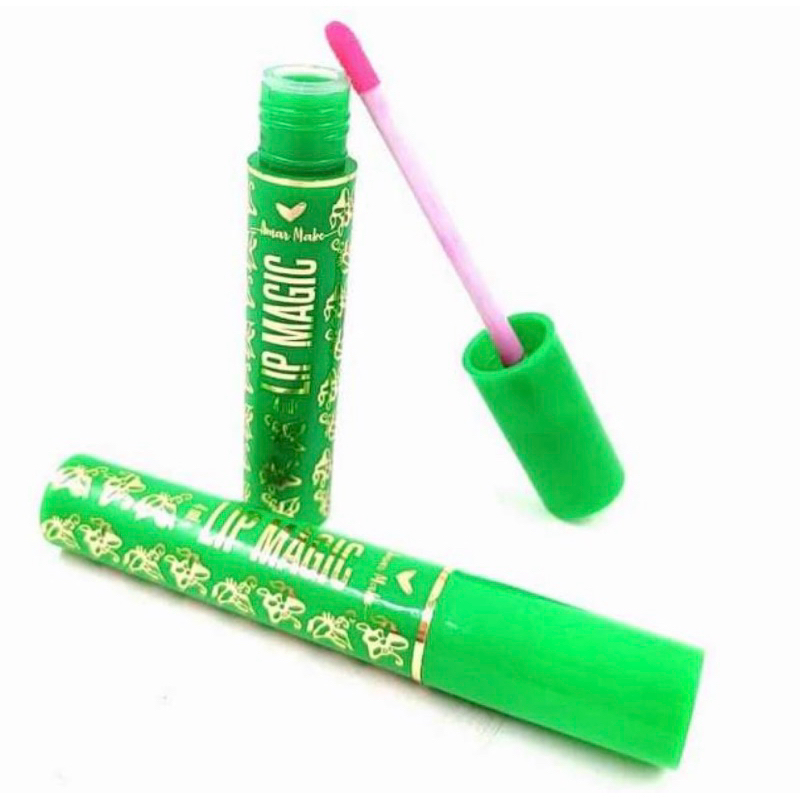 Lip Magic Batom Mágico 24 Horas Liquido Que Muda De Cor Nos Lábios ...