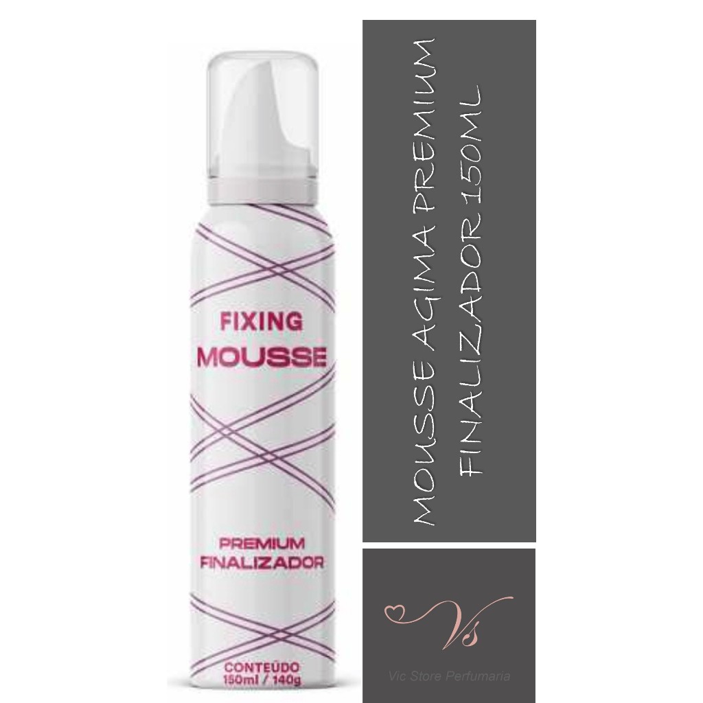 Mousse Agima Premium Finalizador 150ml Fixing | Shopee Brasil