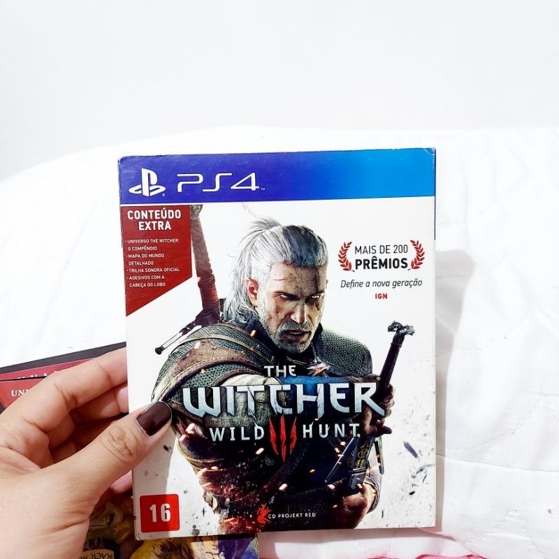 BOX THE WITCHER 3 PARA PS4 (MÍDIA FÍSICA) | Shopee Brasil