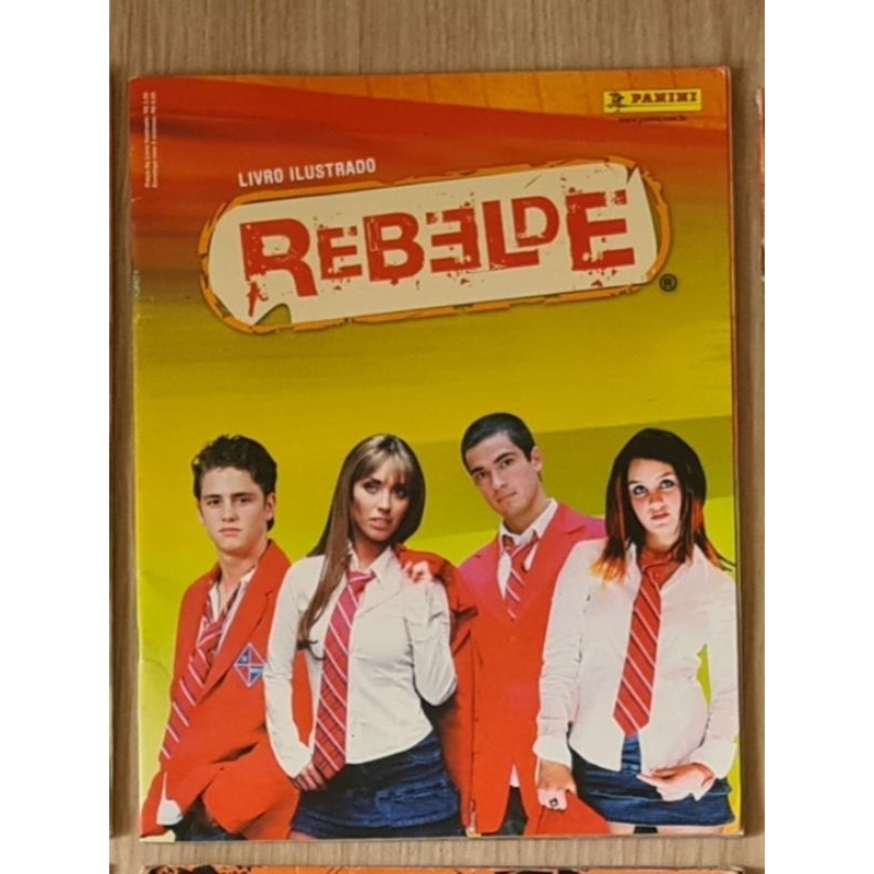 Álbum de figurinhas Rebelde RBD + 30 figurinhas | Shopee Brasil