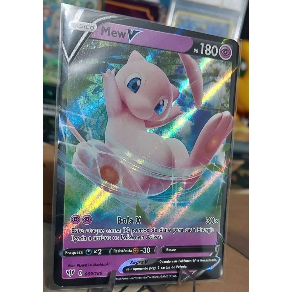 carta pokemon mew v | Shopee Brasil