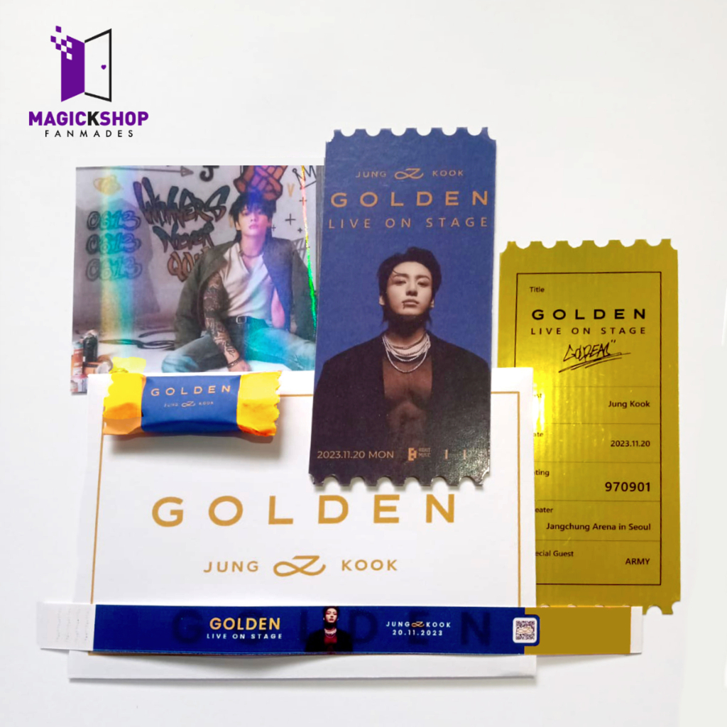 KIT INGRESSO GOLDEN JK | Shopee Brasil