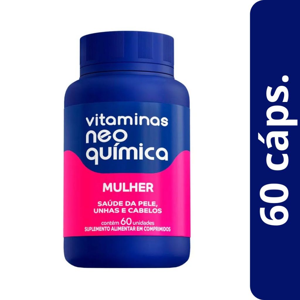 Suplemento Alimentar Neo Química Mulher - 60 comprimidos | Shopee Brasil