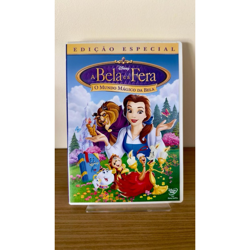 DVD A Bela e a Fera O Mundo Mágico | Shopee Brasil