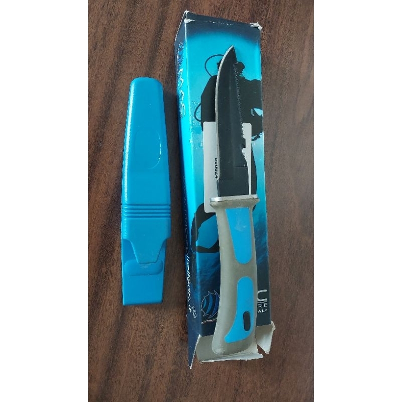 Faca Italiana para mergulho Mac Coltellerie Shark 9 | Shopee Brasil