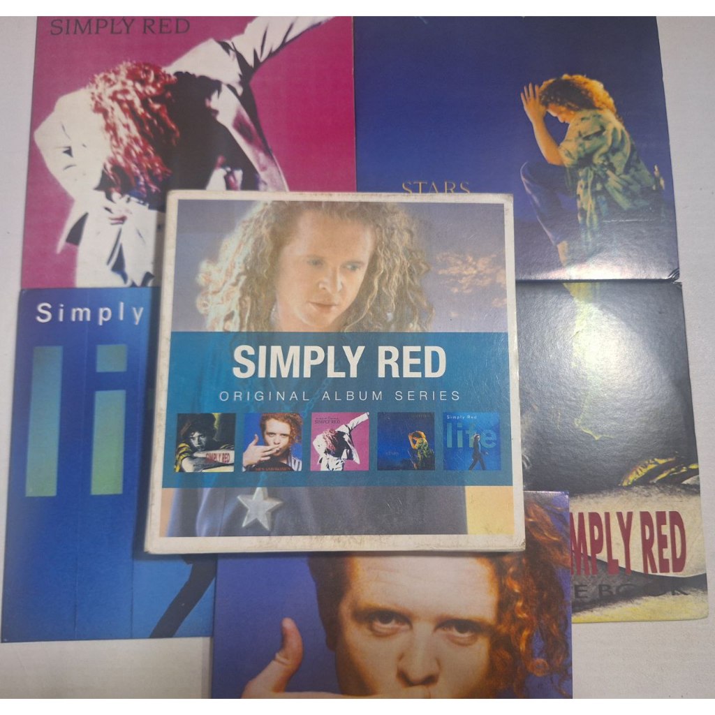 Box Simply Red - Original Album Series (5 cds) | Shopee Brasil