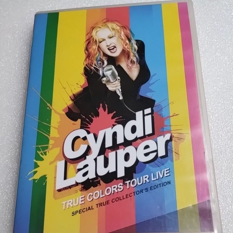 DVD Cyndi Lauper - True Colors Tour Live - Special True Collector's ...