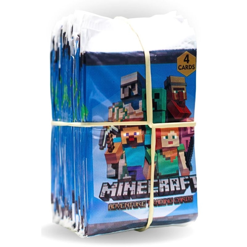 200 Cards MINECRAFT/ 50 Envelopes | Shopee Brasil