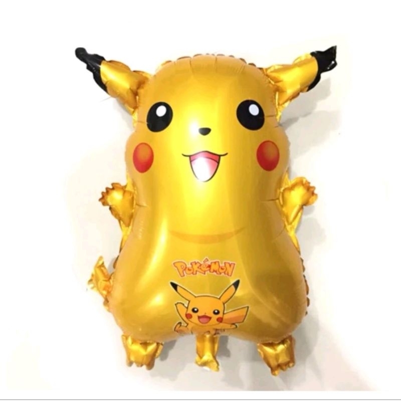Balão Pikachu Pokemon 55Cm 1Unidade. | Shopee Brasil