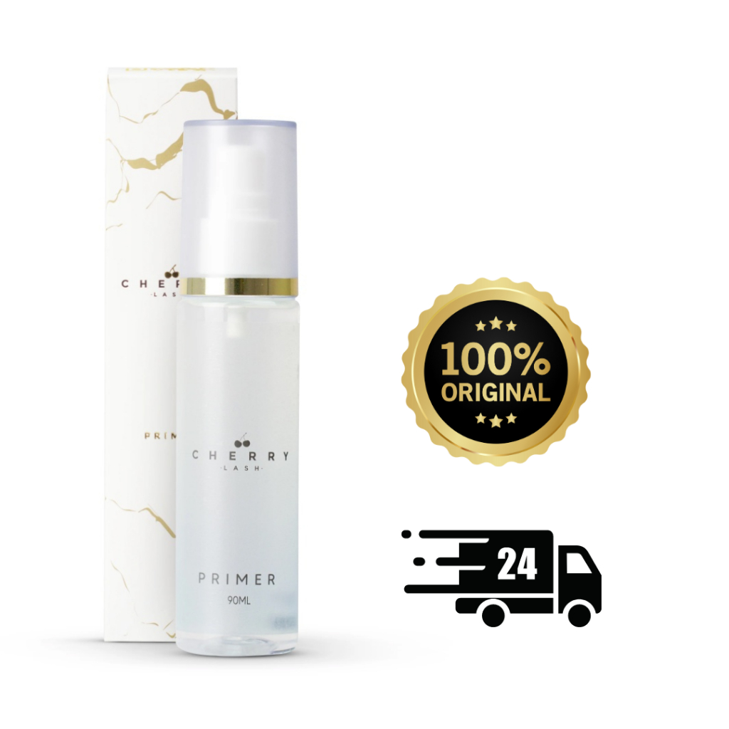 Primer Cílios Cherry Lash Primer para Extensão de Cílios 90ml | Shopee ...