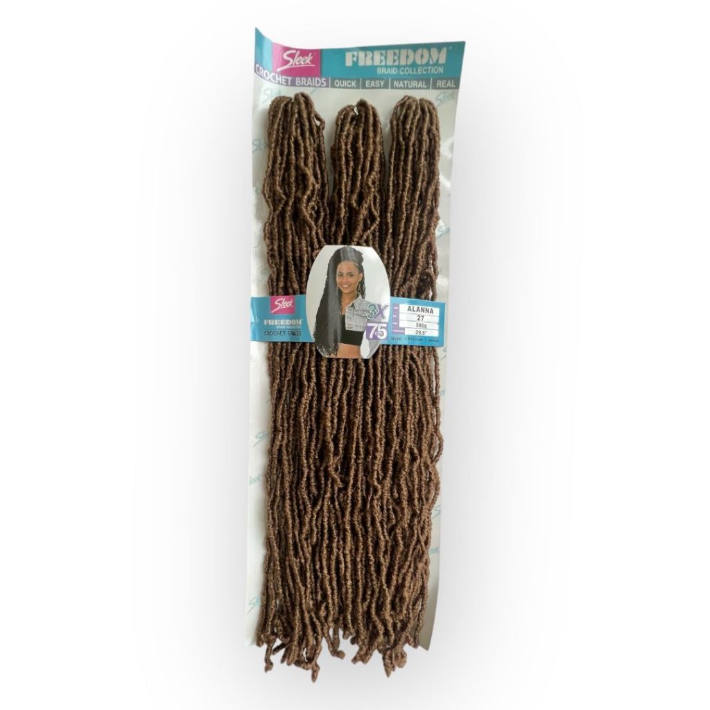 Cabelo Freedom Alanna Crochet Braids SLEEK 380g | Shopee Brasil
