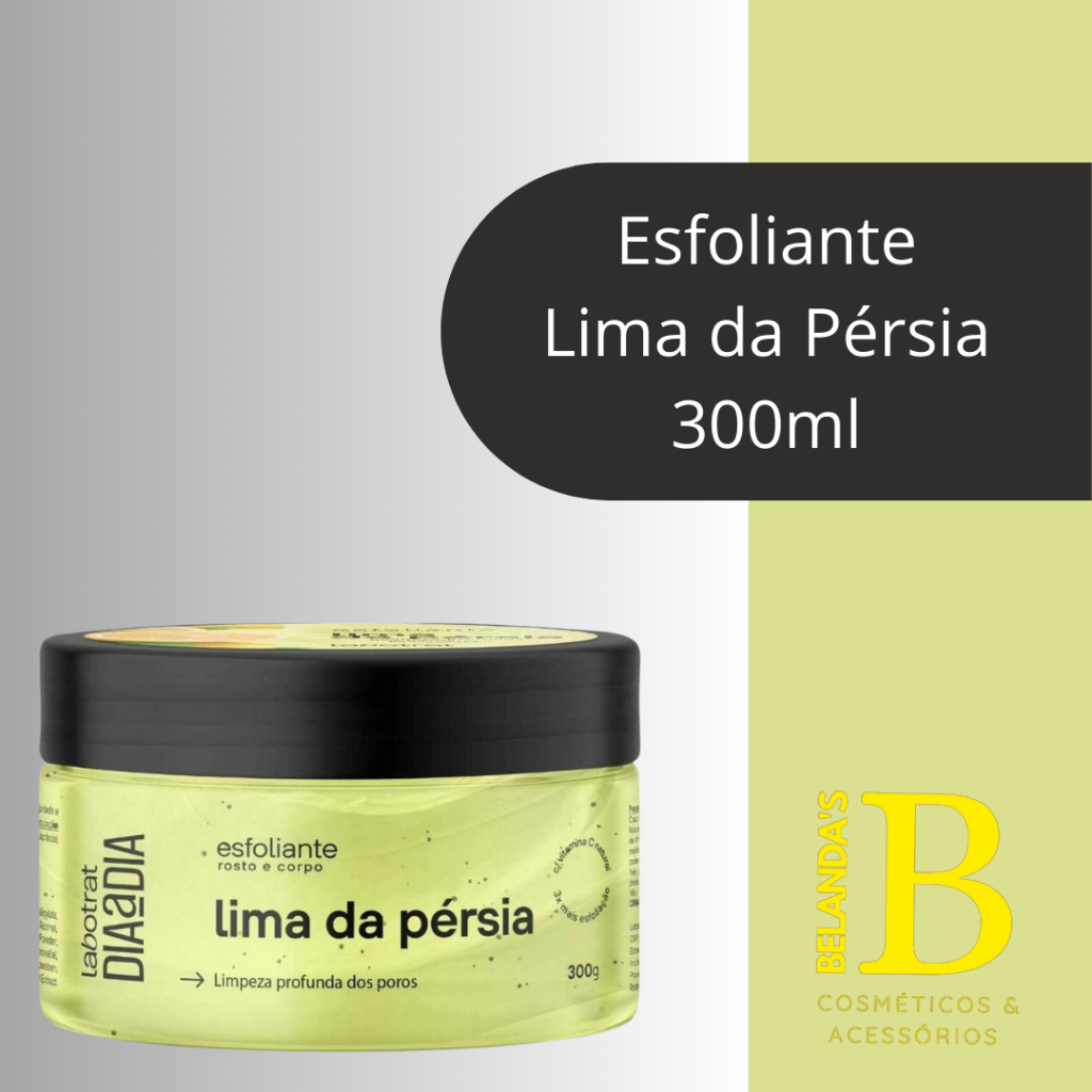 ESFOLIANTE POTE LIMA DA PERSIA DIA A DIA 300g - Labotrat | Shopee Brasil