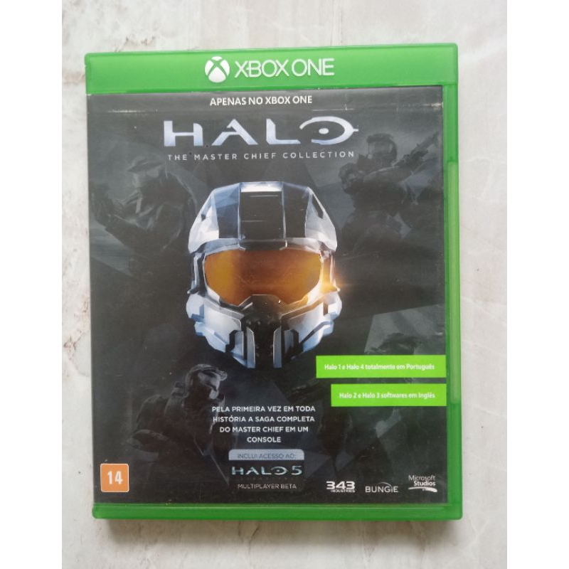 Encarte + Box: Halo The Master Chief Collection / XBOX One (Originais ...