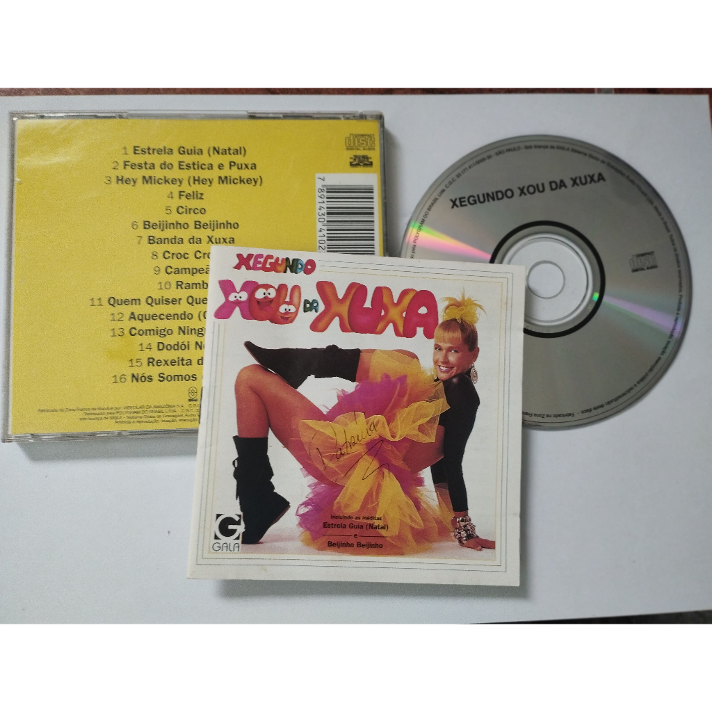Cd - Xuxa - Show da Xuxa Xegundo | Shopee Brasil