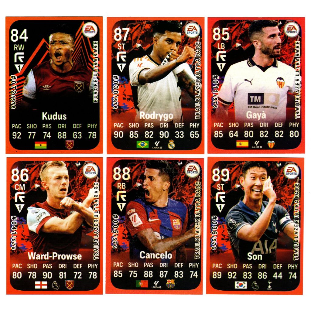 100 Card FIFA24 TCG Card Game Futebol Cartinhas FC24 Cards FIFA 24 ...