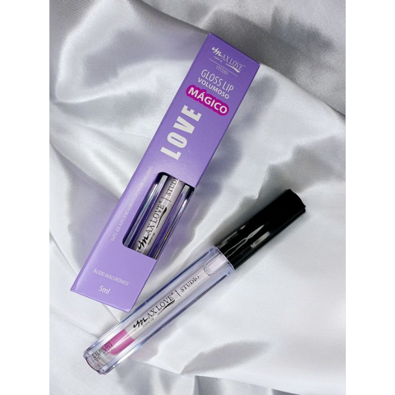Gloss Lip Volumoso mágico love - Max Love | Shopee Brasil