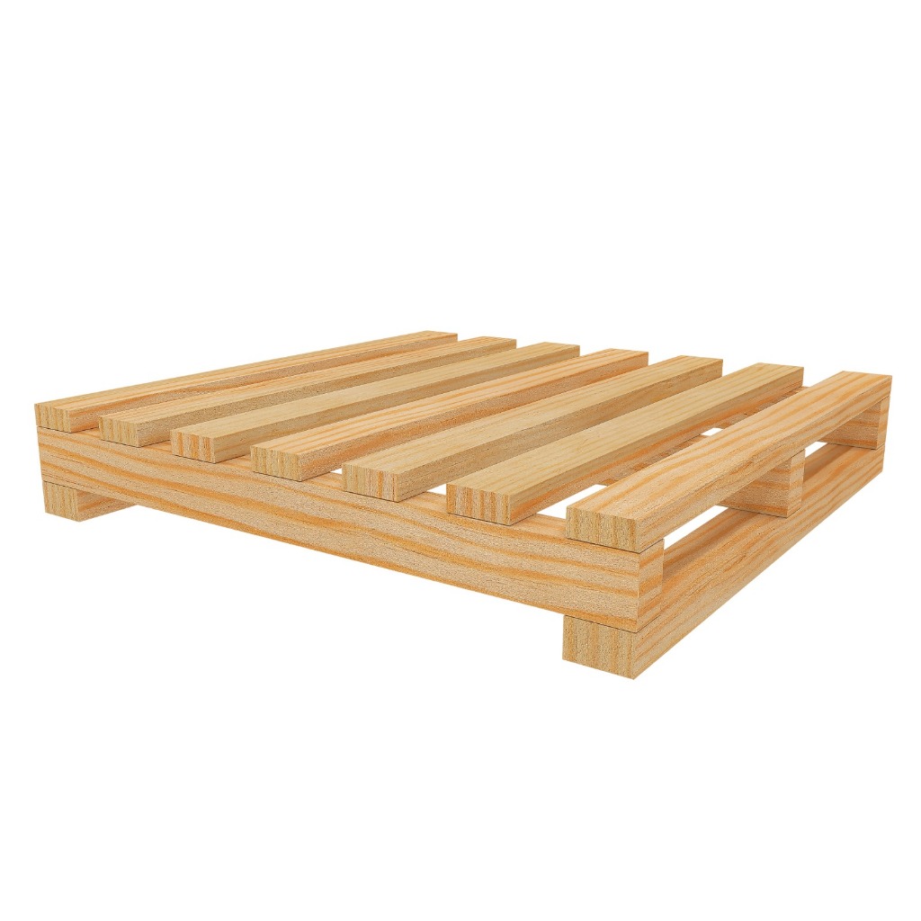 Pallet De Madeira Crú 50x50 Palete Palet Estrado Novos | Shopee Brasil