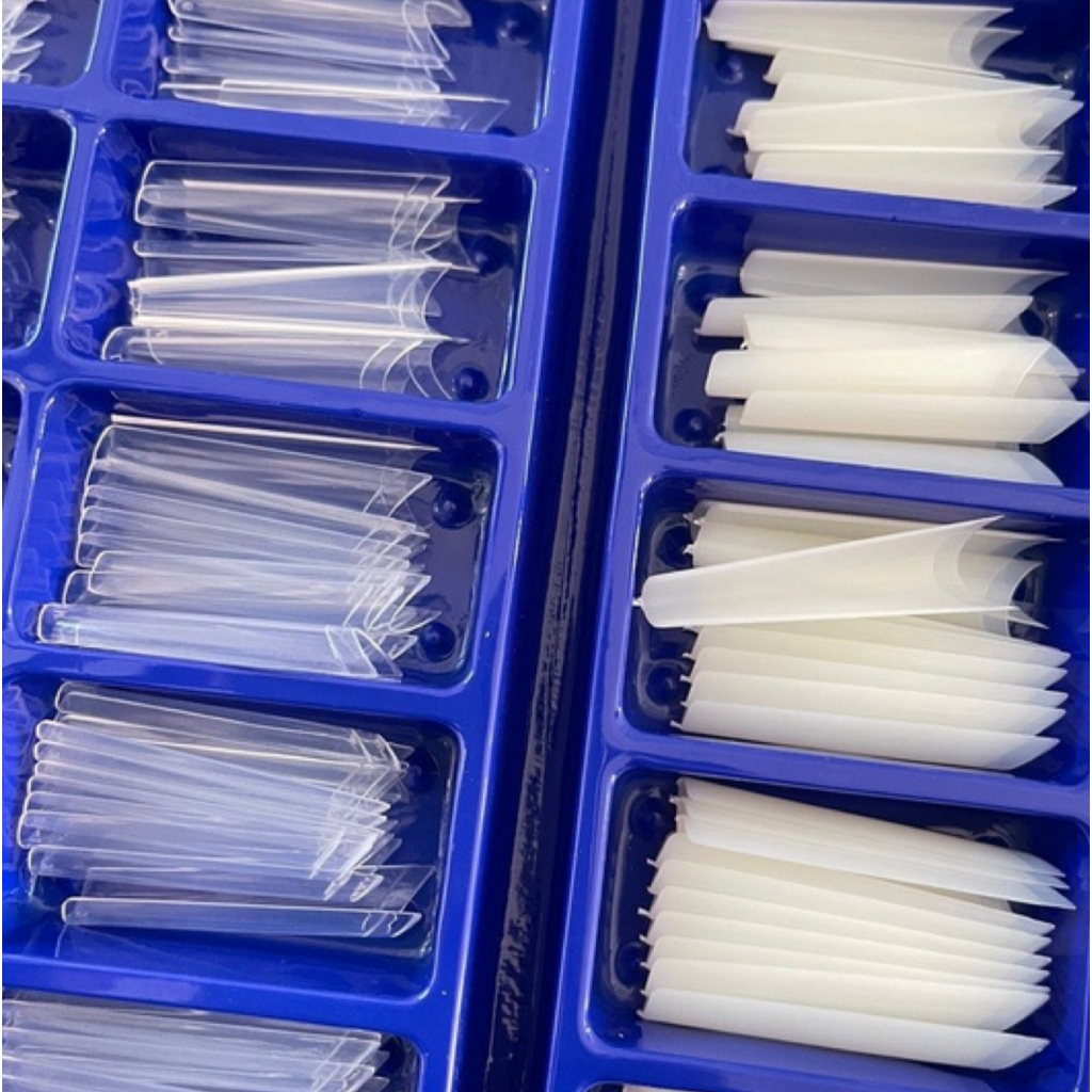 Tips Curvatura C C/100 Bailarina Extra Longa Para Acrigel Transparente ...