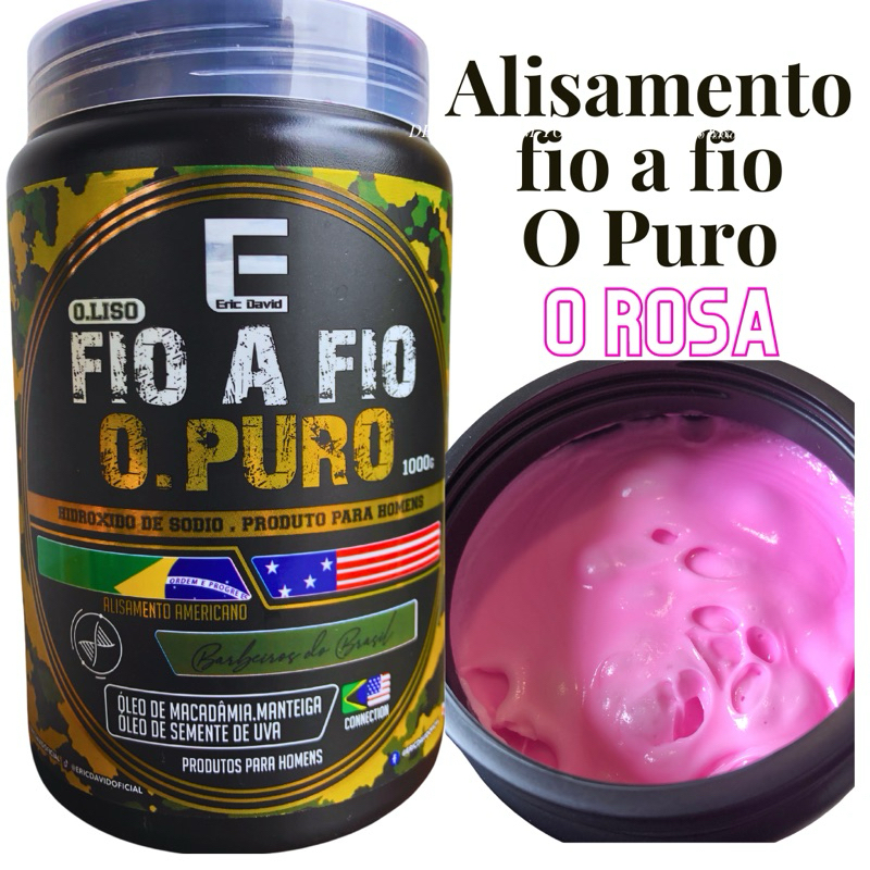 alisamento Fio a Fio o Puro Eric David 1kilo | Shopee Brasil