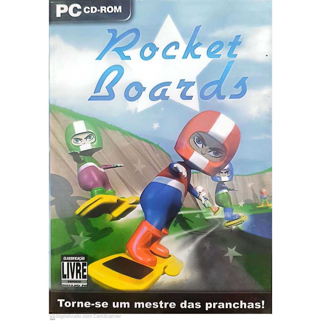 Jogo PC Rocket Boards Original Lacrado | Shopee Brasil