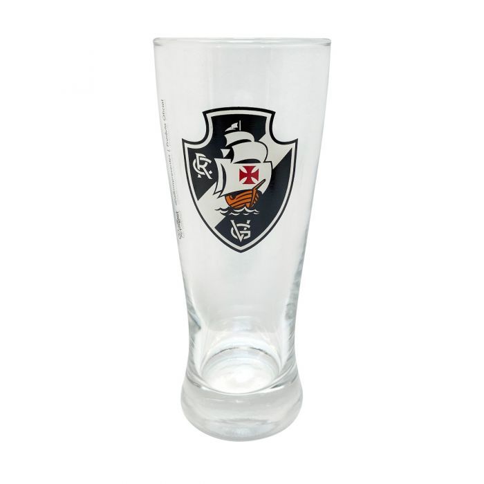 Copo de Vidro Lager 300ml Presente do Vasco | Shopee Brasil