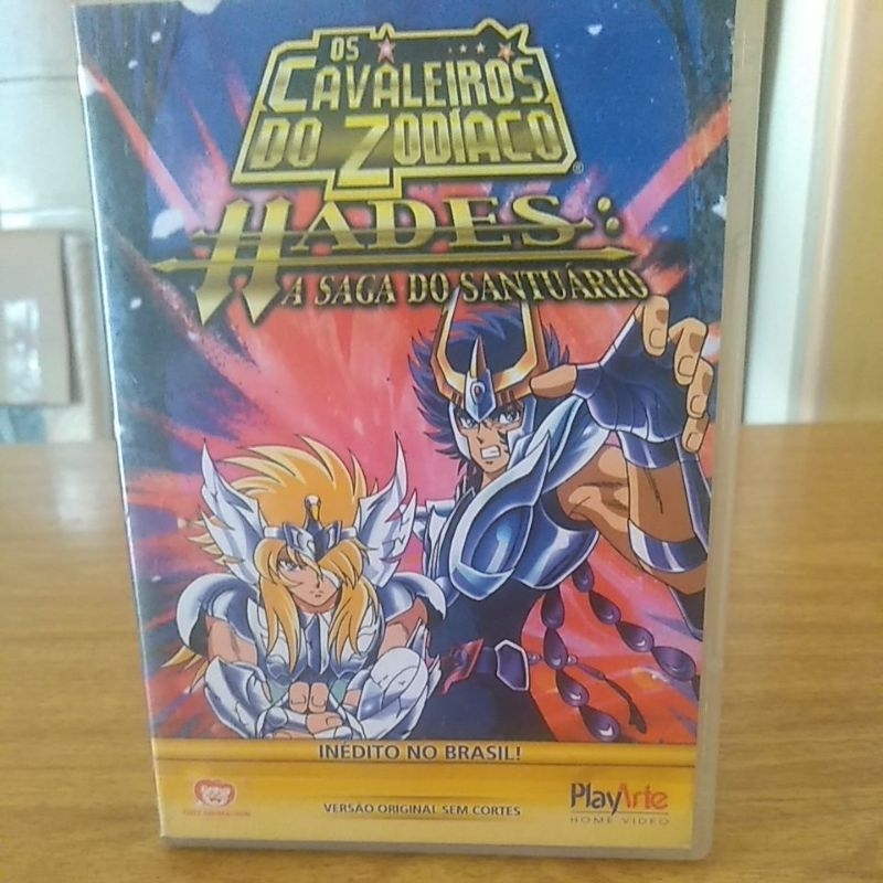 DVD Os cavaleiros do zodíaco - Hades saga do santuário vol. 4. | Shopee Brasil