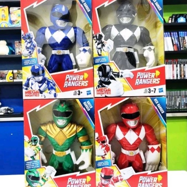 Power Rangers Mega Mighties Hasbro (Original) | Shopee Brasil