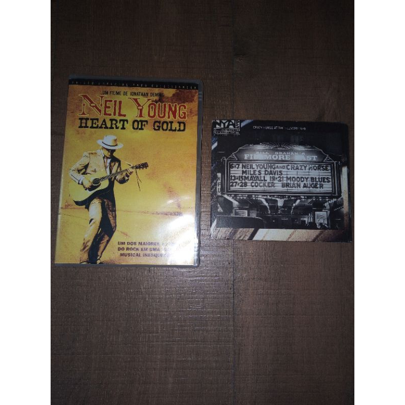 Combo cd + dvd Neil Young | Shopee Brasil