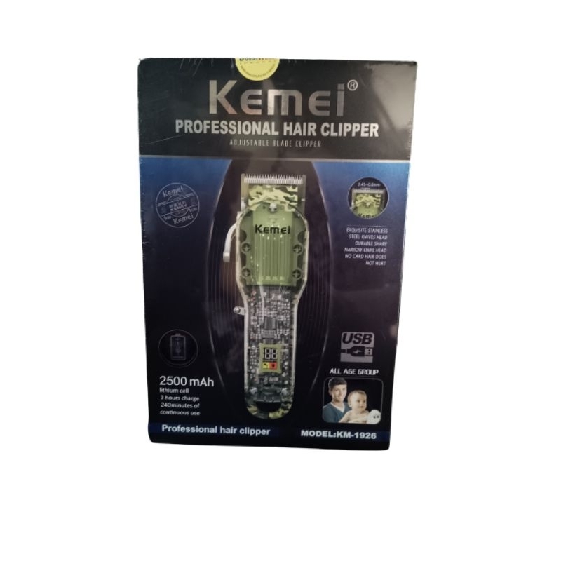 Máquina Kemei corte kM 1926 | Shopee Brasil