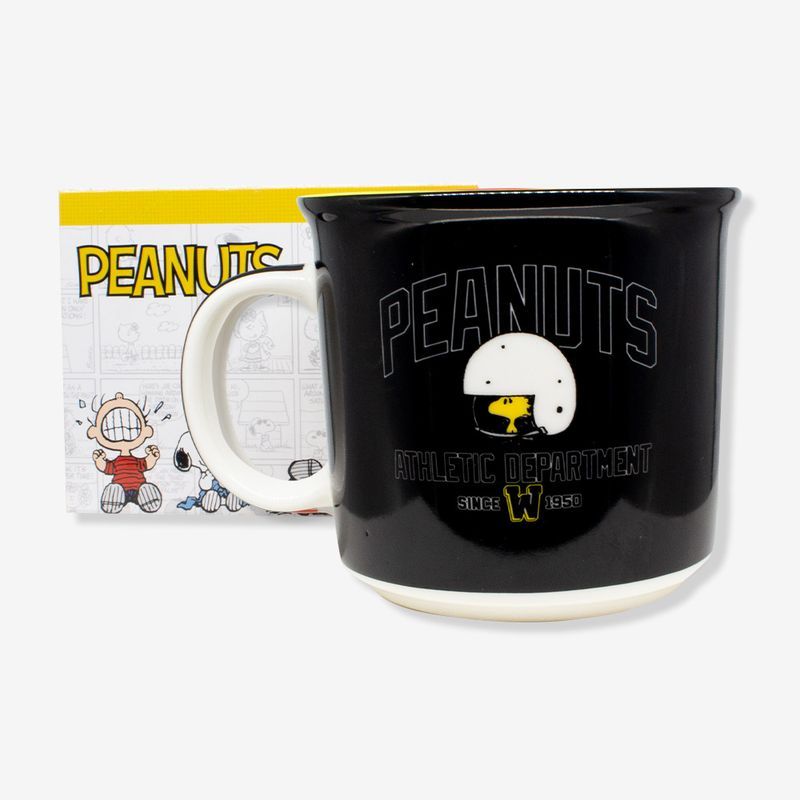 Caneca Snoopy Peanuts Woodstock Oficial 350ml | Shopee Brasil