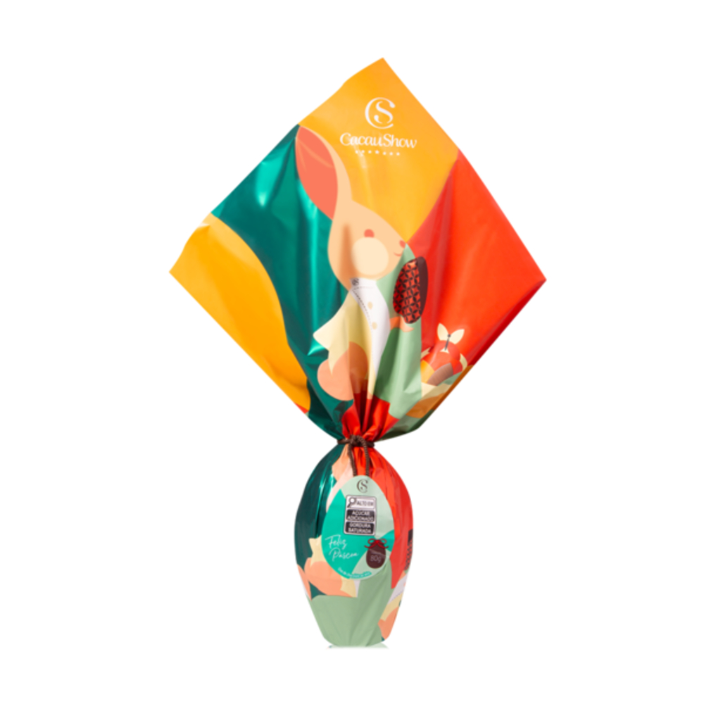 Ovo de Páscoa Cacau Show Cacau Magia ao Leite 80g | Shopee Brasil