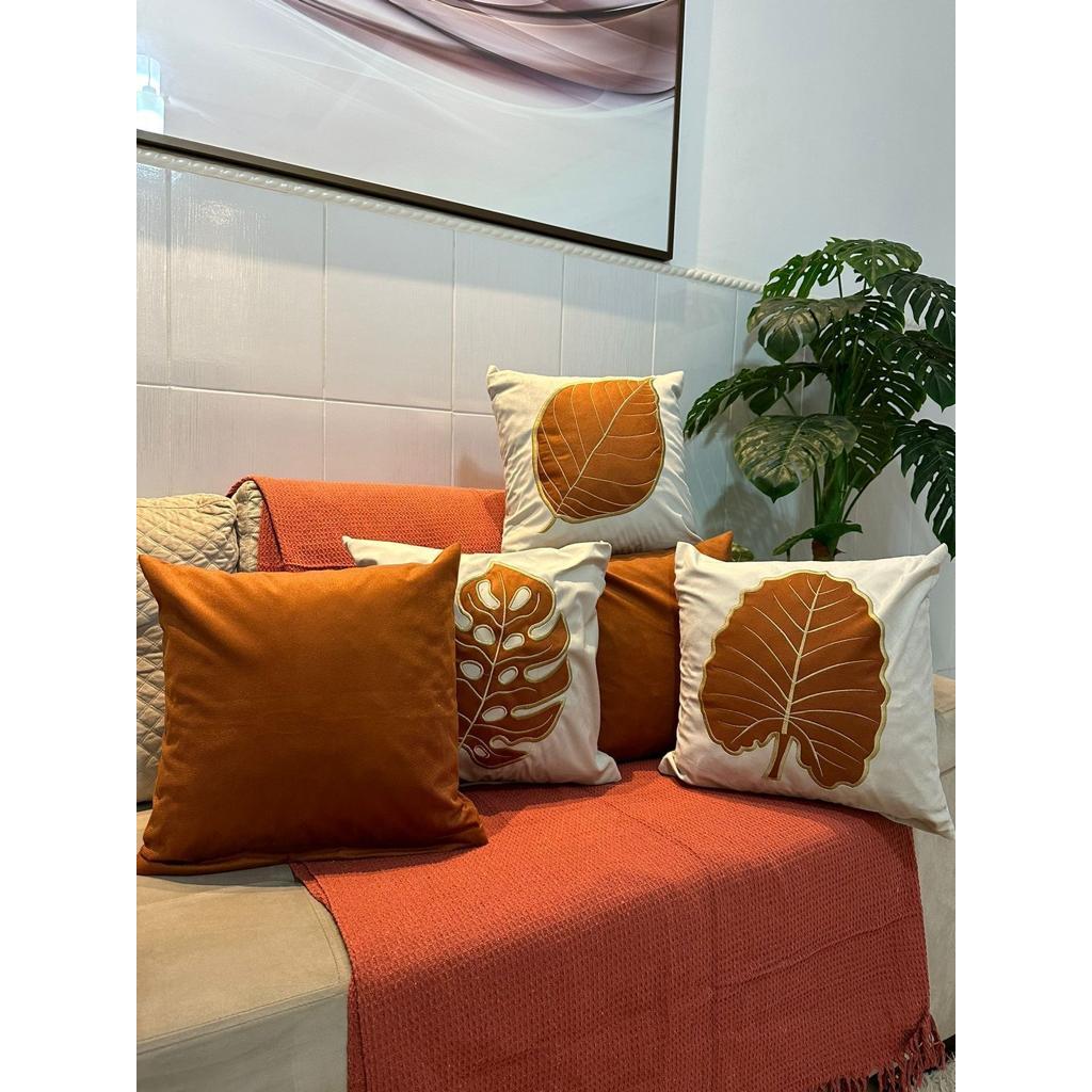 Capas para almofadas Bordada tecido sued, tamanho 45x45! (Desenho da ...