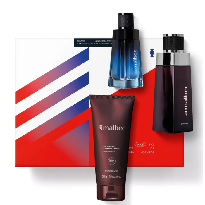 Kit Dia dos Pais Premium Malbec (4 itens) | Shopee Brasil