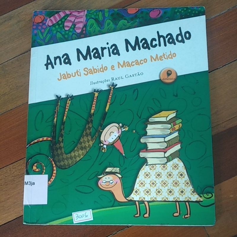 Jabuti sabido e macaco metido Ana Maria Machado (3006) | Shopee Brasil