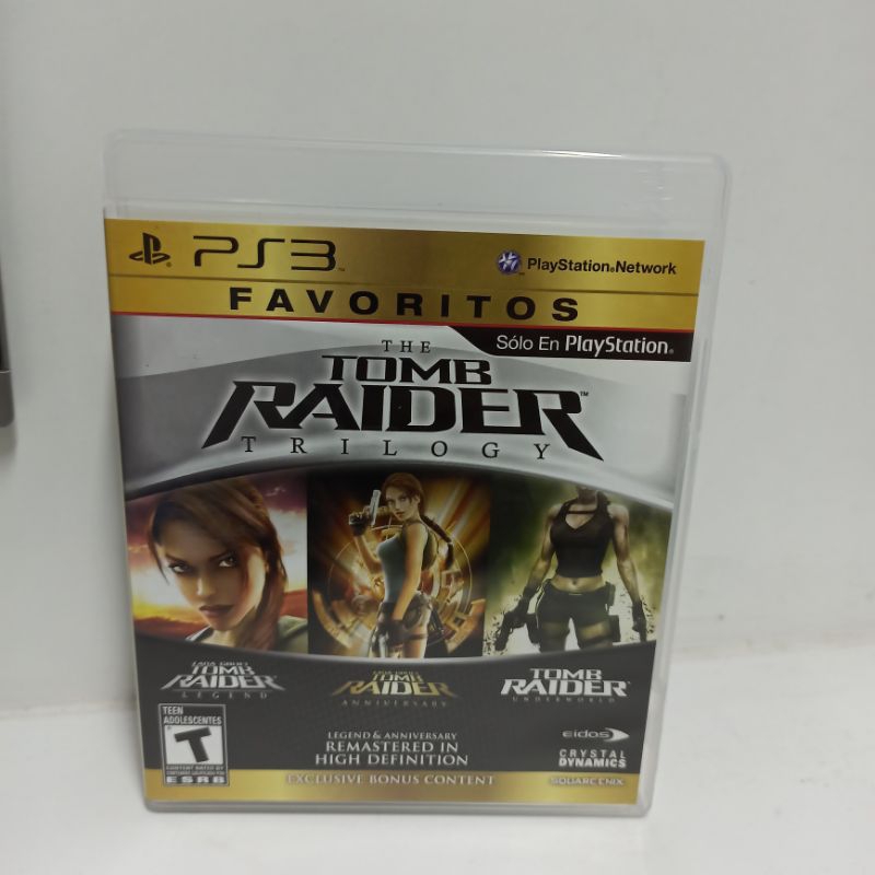 The Tomb Raider Trilogy Semi-novo Ps3 - Escorrega o Preço