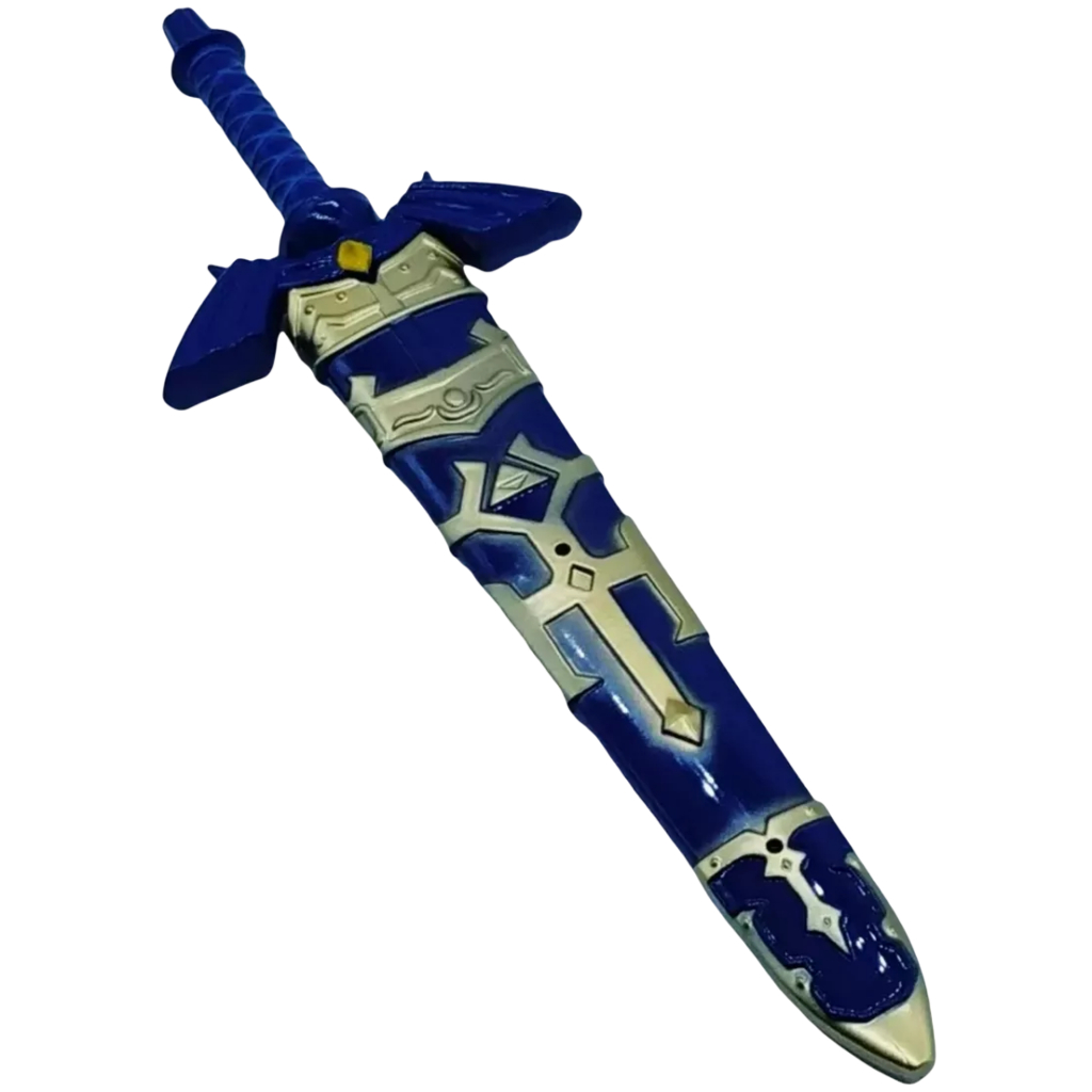 Espada Mini Adaga Zelda 29cm Azul Master Sword | Shopee Brasil