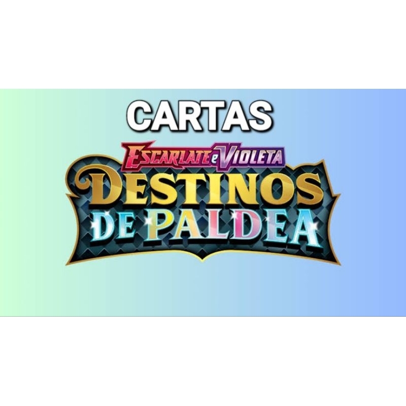 Cartas Pokémon Coleção Destinos de Paldea Normal 001/091 | Shopee Brasil