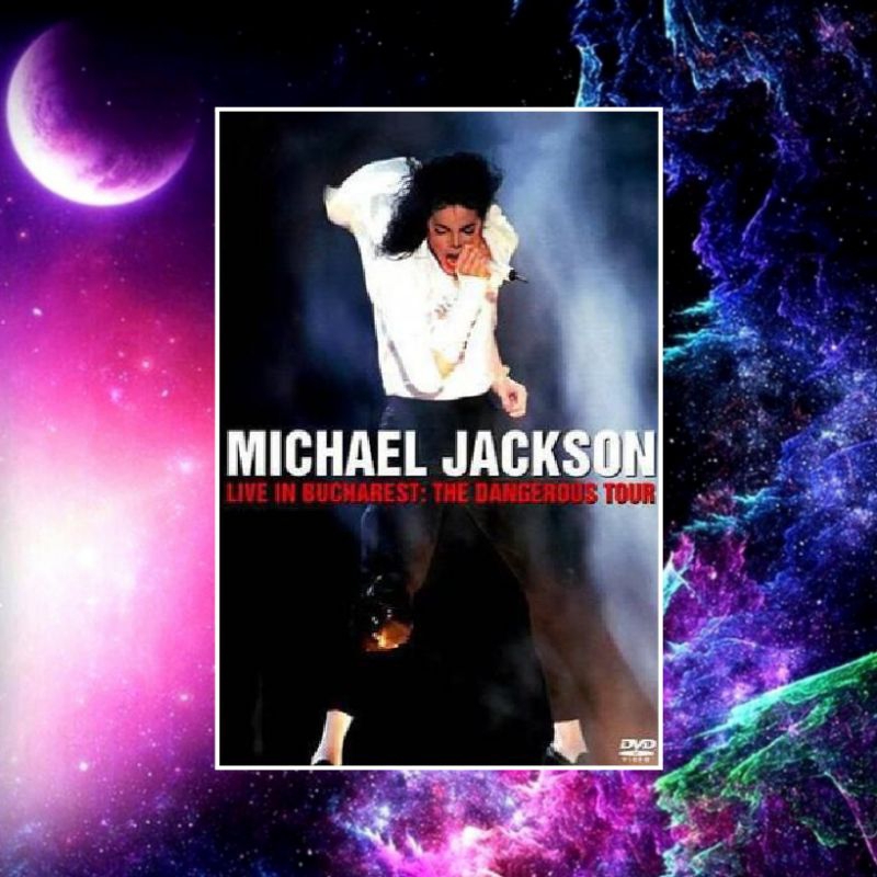 DVD Michael Jackson - Live In Bucharest - The Dangerous Tour (Original) | Shopee Brasil