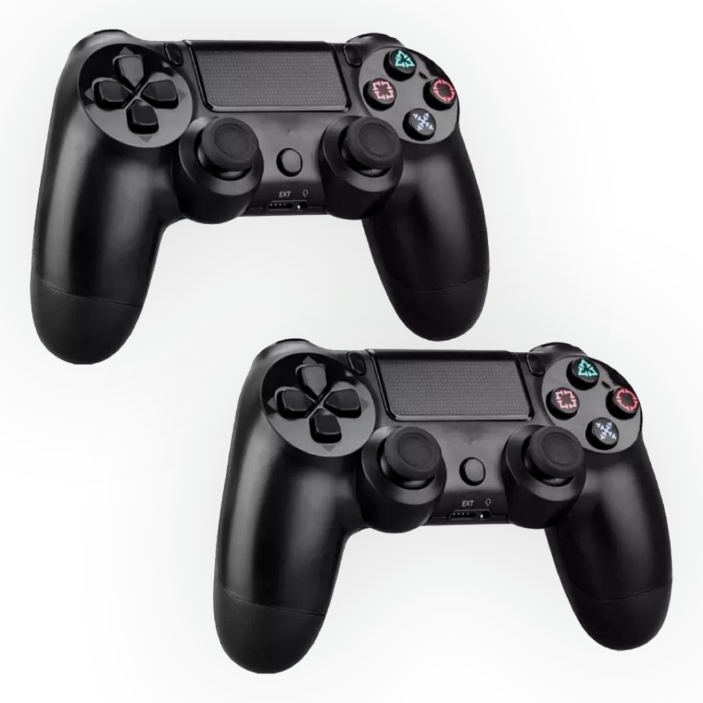 Kit 2 Controles Para Ps4 Dualshock Manete Sem Fio Bluetooth | Shopee Brasil