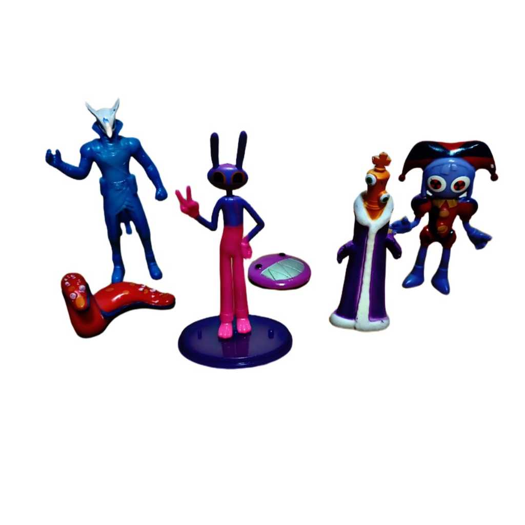 Kit 06 Bonecos Anime Circus Digital Action Figures Circo Brinquedo ...