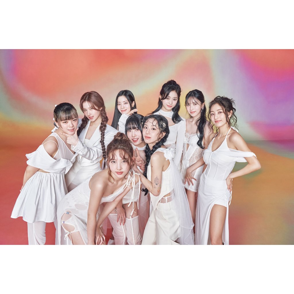 Kpop - Poster Twice WITH YOU-TH- Fanmade - Nayeon, Jeongyeon, Momo, Sana, Jihyo, Mina, Dahyun ...