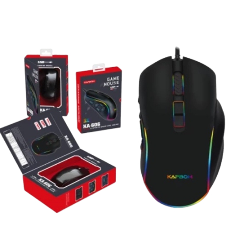 Mouse Gamer Colmeia Ultra Leve Usb Led Rgb Profissional Com Botões Laterais | Shopee Brasil