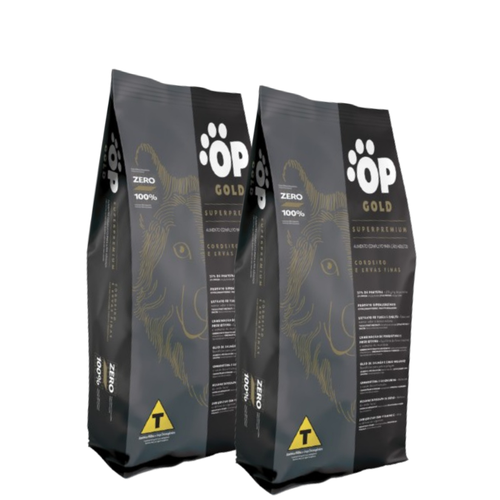 Ração Super Premium Op Gold Raças Pequenas cordeiro 2KG - Escorrega o Preço