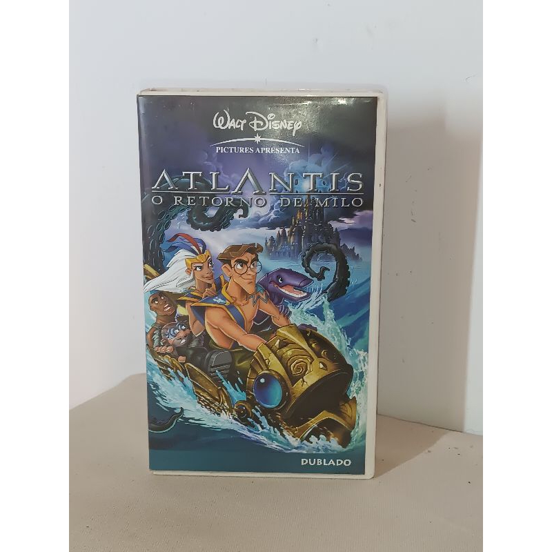 Fita VHS Atlantis O Retorno de Milo Colecionavel ver Descrição | Shopee ...