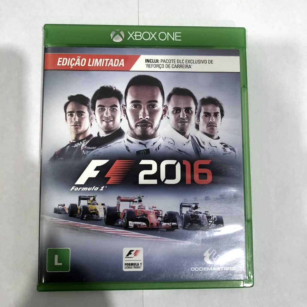 Jogo F1 2016 Xbox One Mídia Física Original | Shopee Brasil