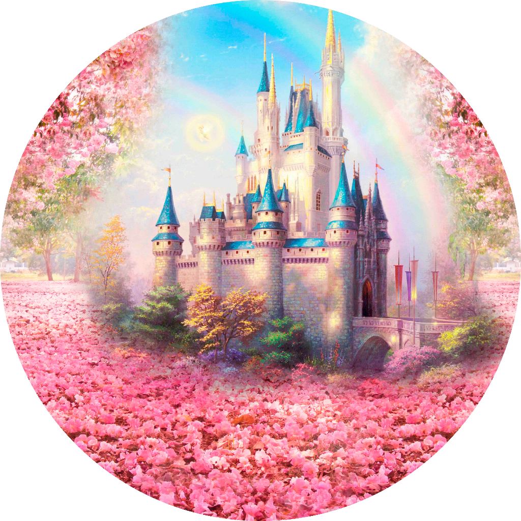 Painel de Festa em Tecido Sublimado Castelo Encantado 1,5M - MODELOS | Shopee Brasil