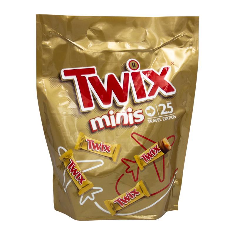 CHOCOLATE TWIX MINIS PACOTE 500G MARS | Shopee Brasil