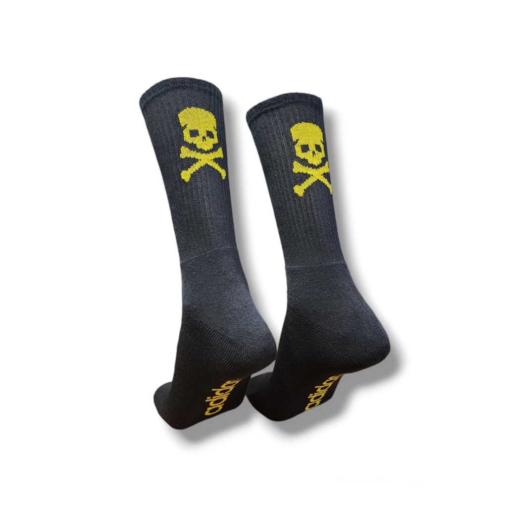 Meia DANGER Toxic Skull Crew Socks | Shopee Brasil