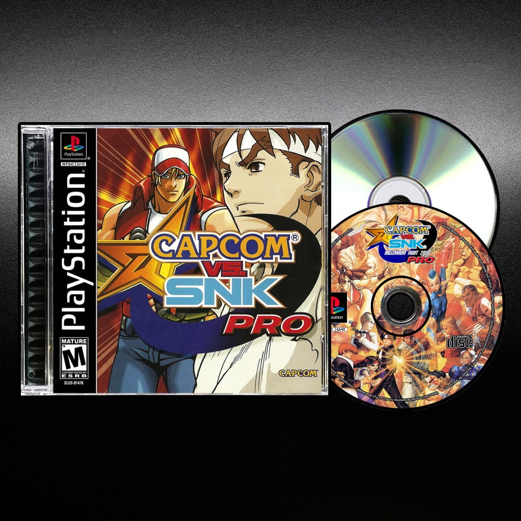 Capcom vs SNK - Luta 2d - Repro / Retro Ps1 / Psx / Patch Retro CD Game ...